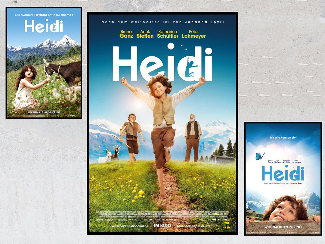 Heidi Film Posters Collector's Memorabilia Personalized Poster Gifts ...