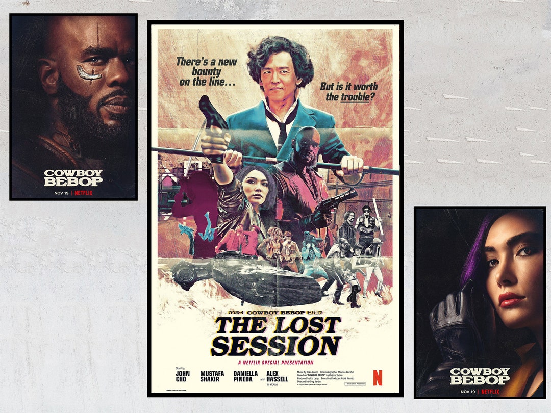 Cowboy Bebop Film Posters Collector's Memorabilia Personalized Poster ...