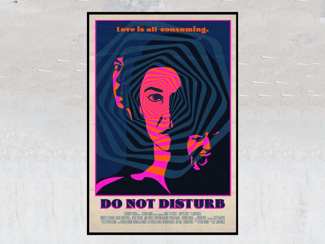 Do Not Disturb Film Posters Collector's Memorabilia Personalized Poster ...