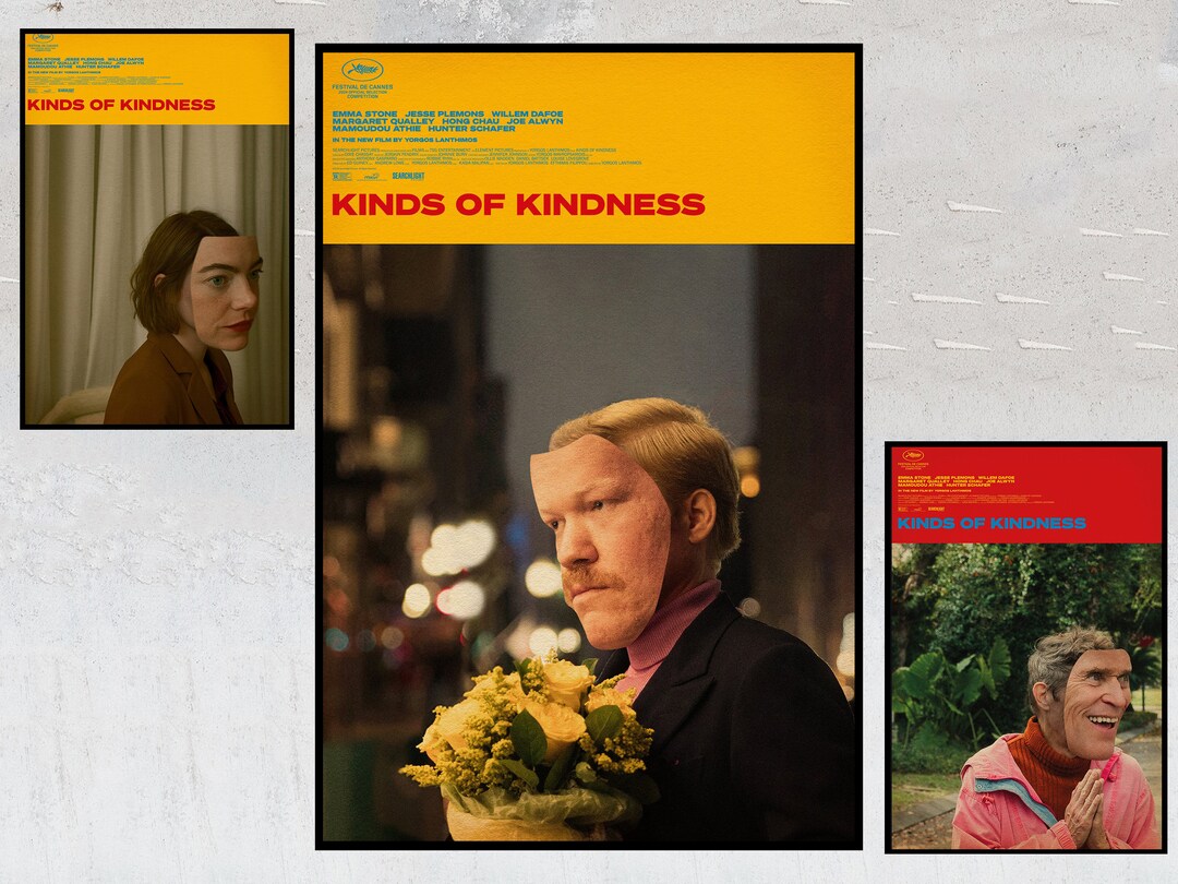 Kinds of Kindness Film Posters Collector's Memorabilia Personalized ...
