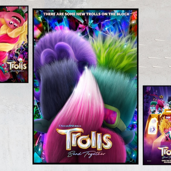 Trolls Poster - Etsy