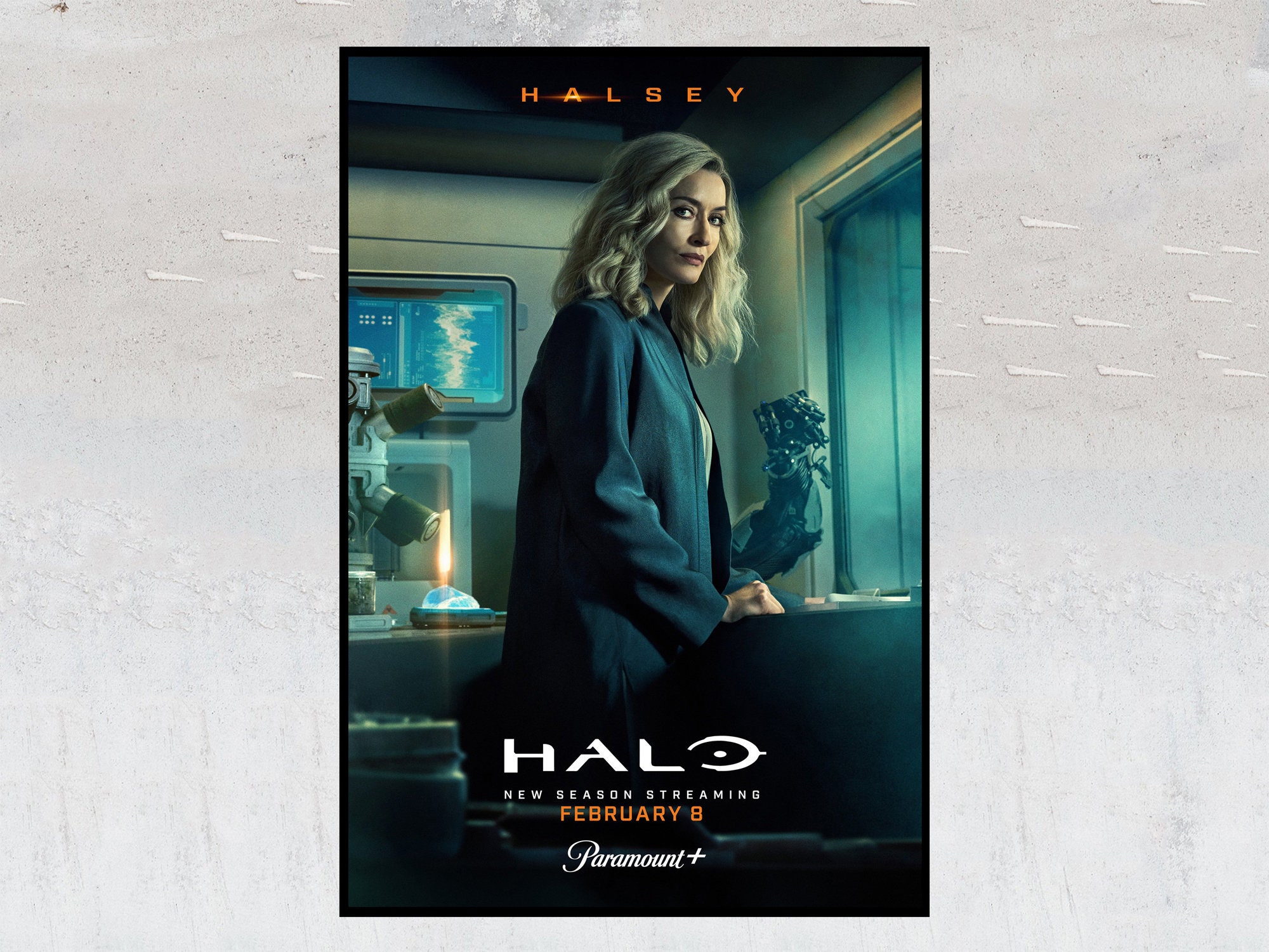 Halo Season 2 Film Posters Collector's Memorabilia Personalized Poster ...
