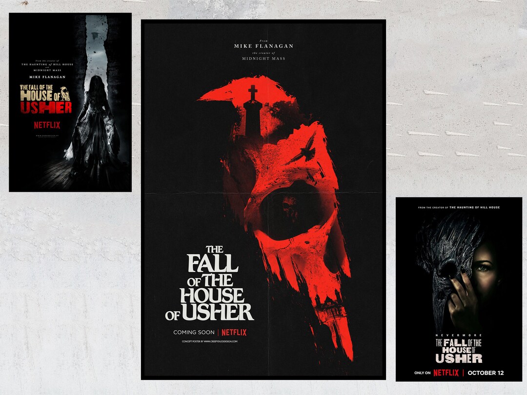 The Fall of the House of Usher Film Posters Collector's Memorabilia ...