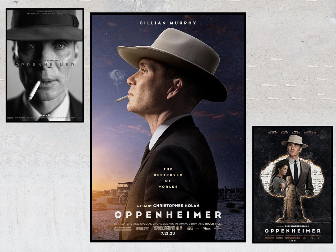 Oppenheimer Film Posters Collector's Memorabilia Personalized Poster ...