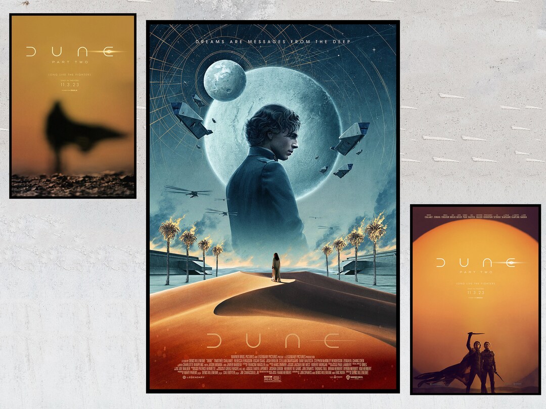 Dune: Part Two Film Posters Collector's Memorabilia Personalized Poster ...