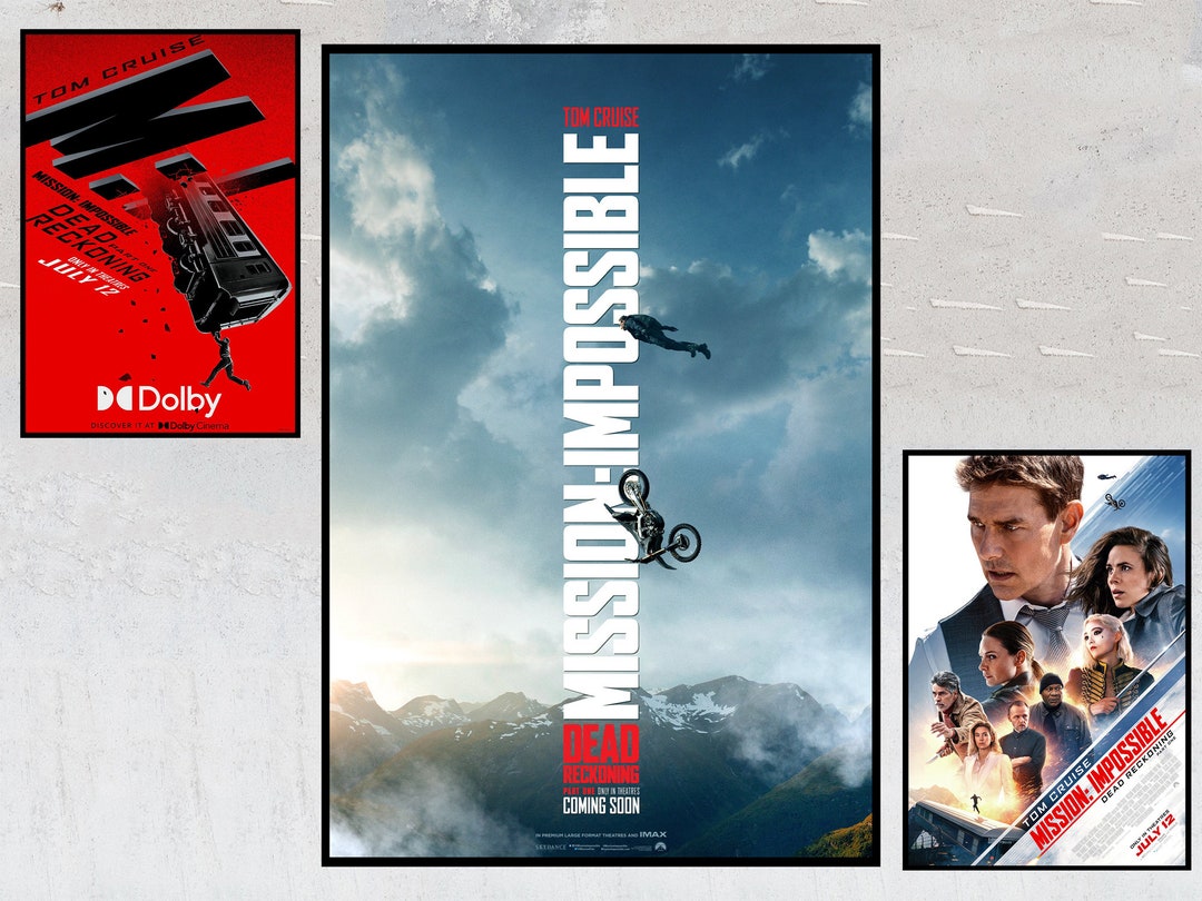 Mission Impossible Dead Reckoning Part One Film Posters Collector's ...
