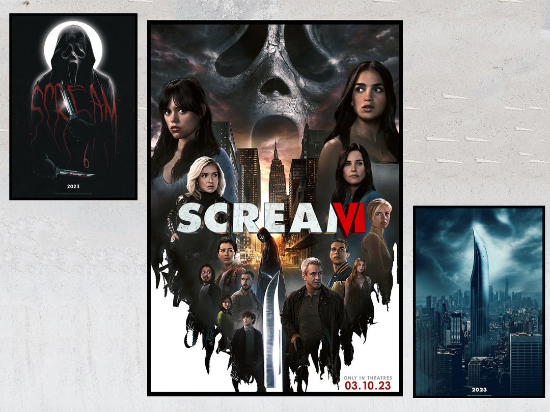 Scream 6 Film Posters Collector's Memorabilia Personalized Poster Gifts ...