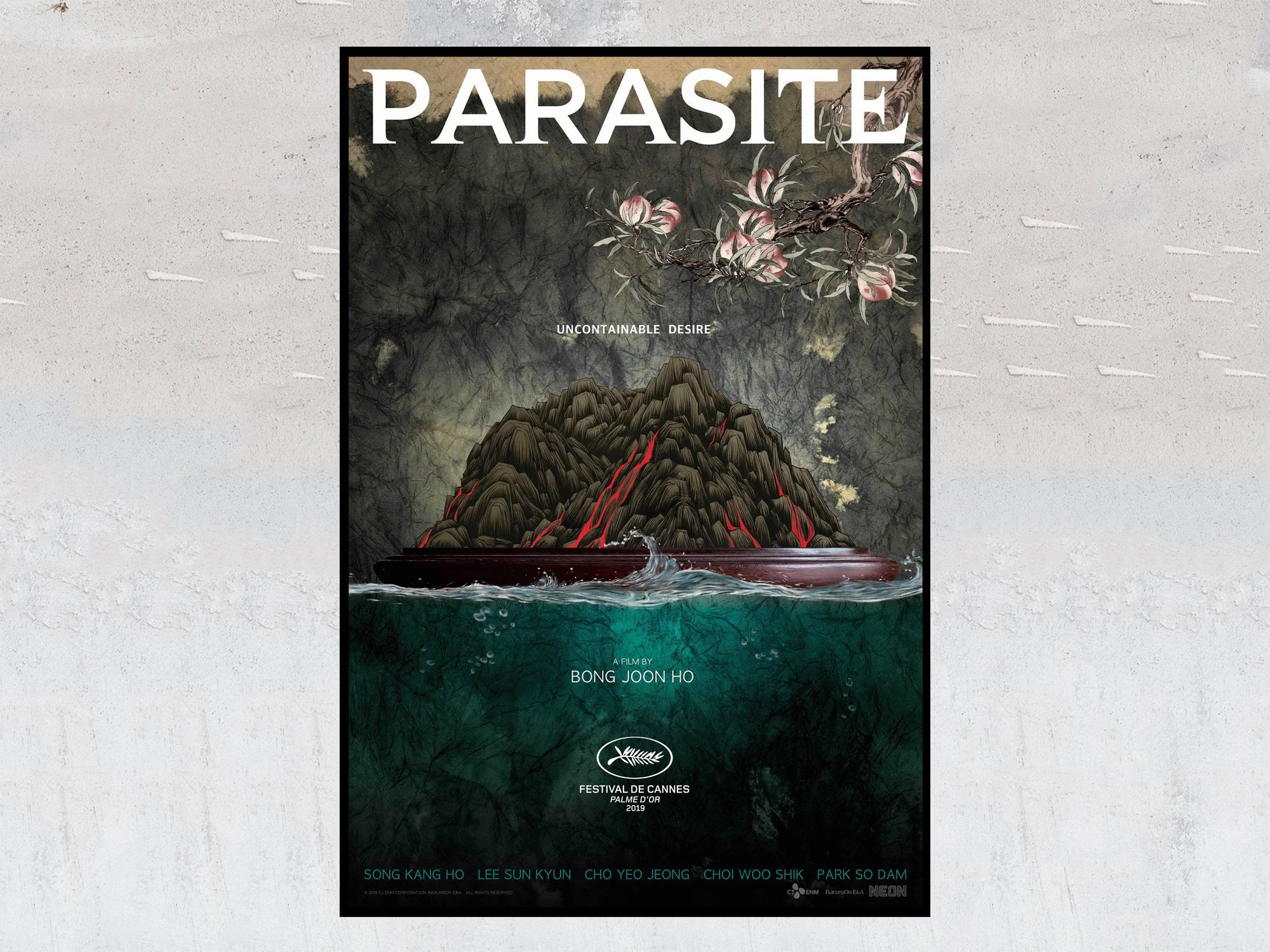 Parasite Film Posters Collector's Memorabilia Personalized Poster Gifts ...