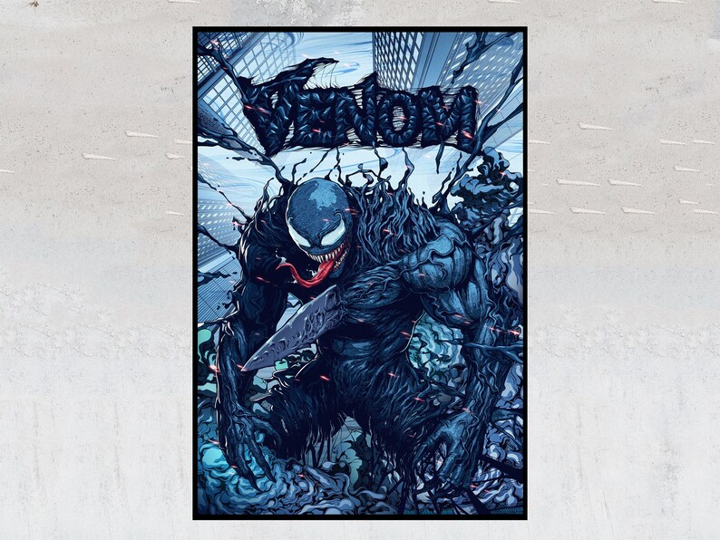 Venom Movie Posters Collector's Memorabilia Personalized Poster Gifts ...