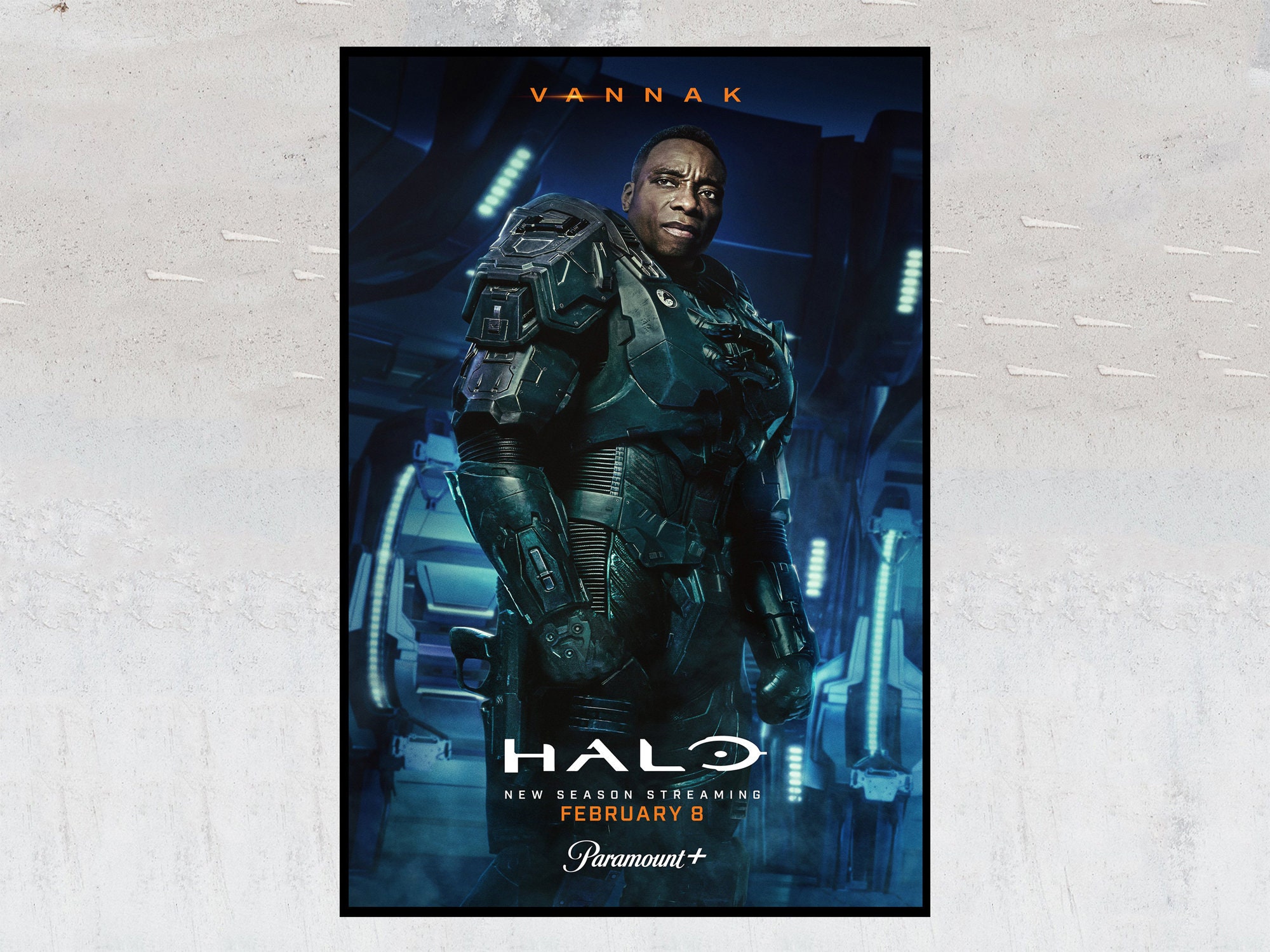 Halo Season 2 Film Posters Collector's Memorabilia Personalized Poster ...