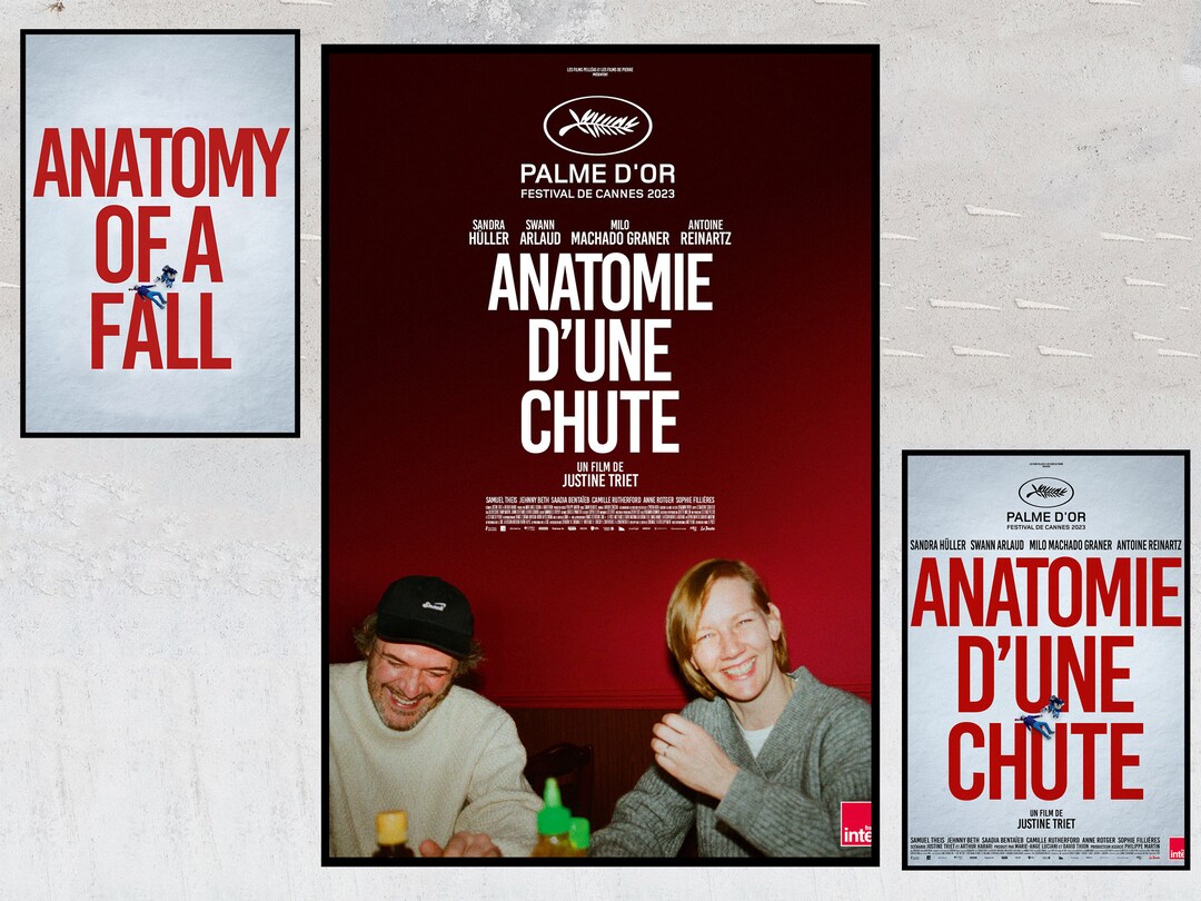 Anatomy of a Fall Film Posters Collector's Memorabilia Personalized ...
