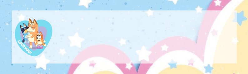 Bluey School Labels - Etsy