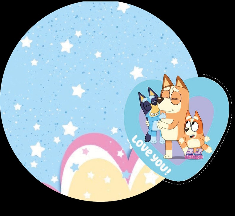 Bluey School Labels - Etsy