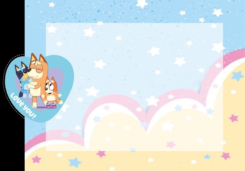 Bluey School Labels - Etsy