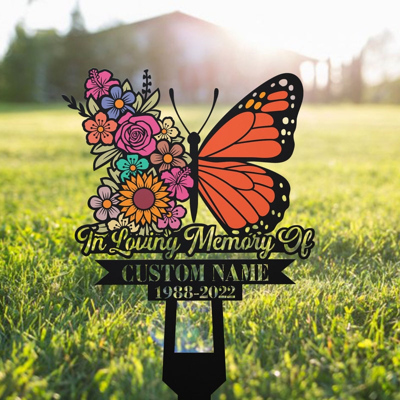 Memorial Butterfly - Etsy