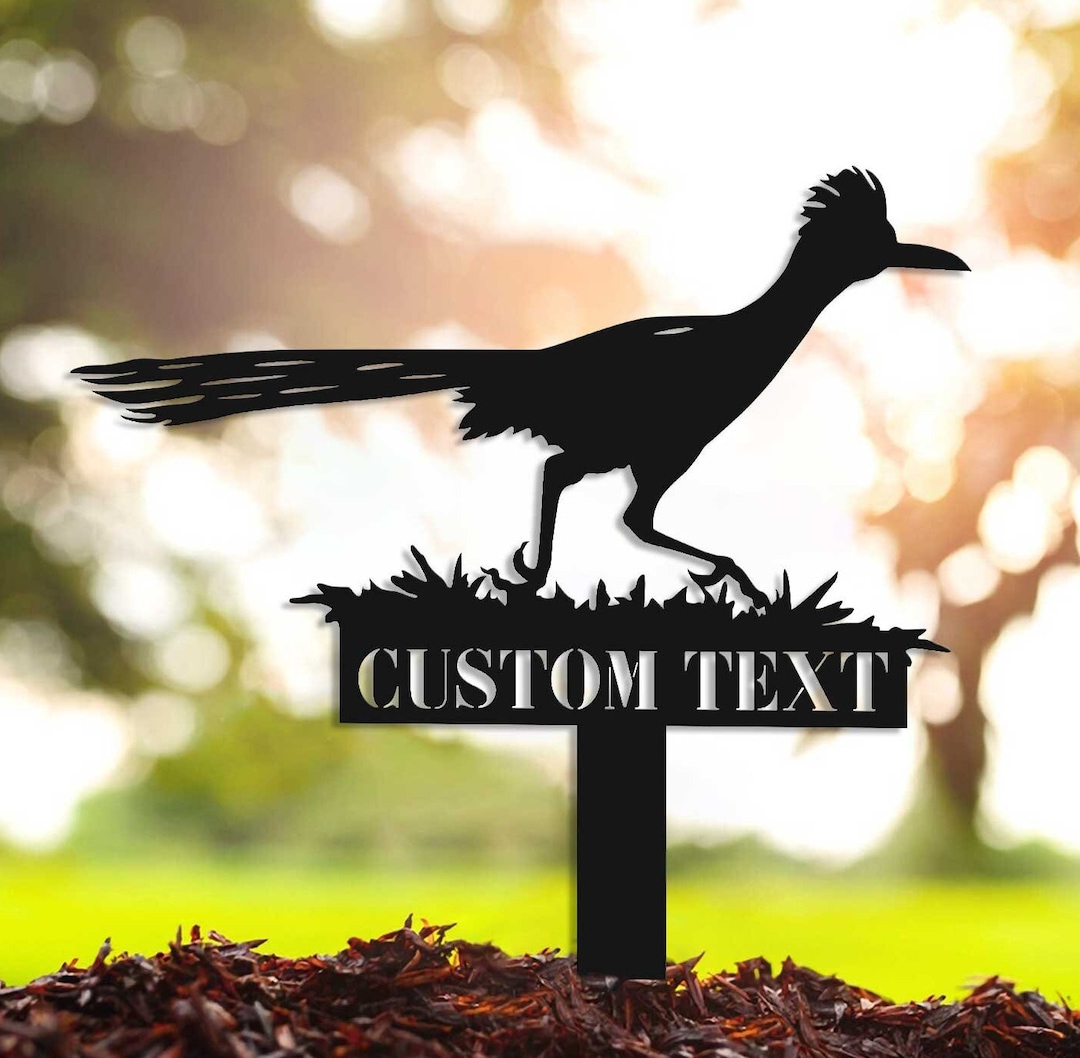 Roadrunner Metal, Roadrunner Gift, Yard Art, Roadrunner Sign ...