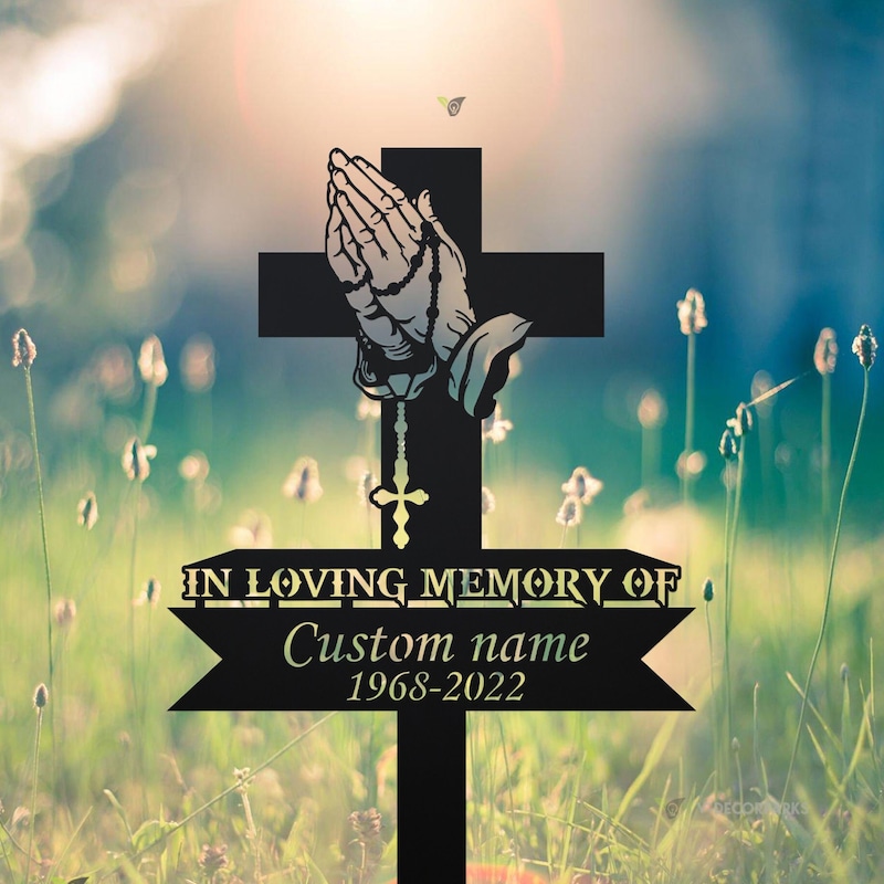 Roadside Memorial Cross - Etsy