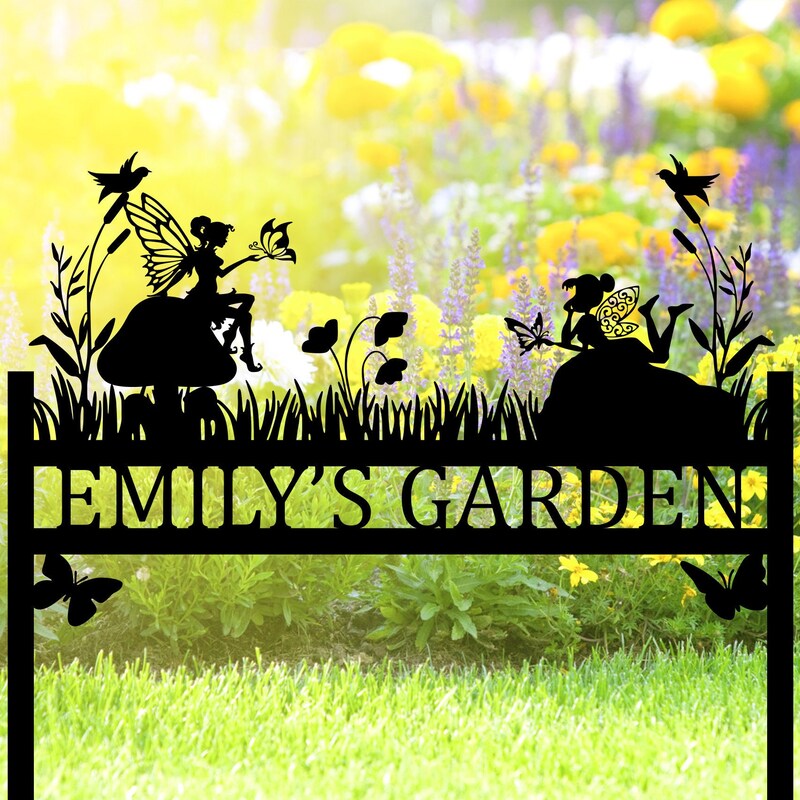Fairy Garden Sign - Etsy