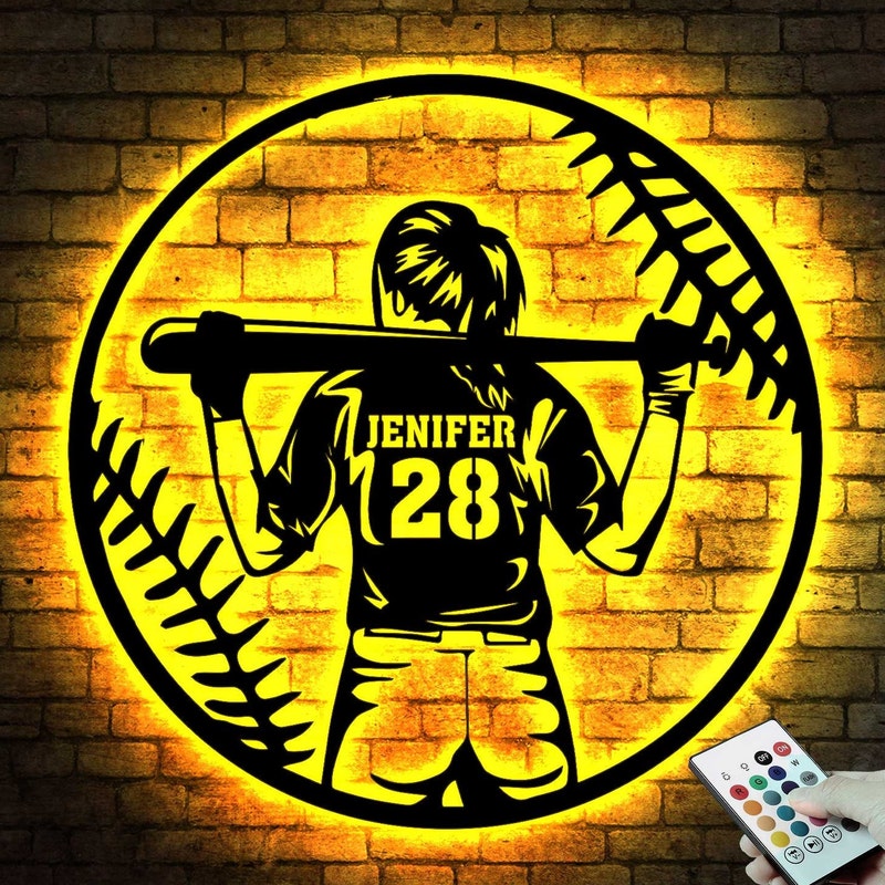 Custom Softball Lights - Etsy