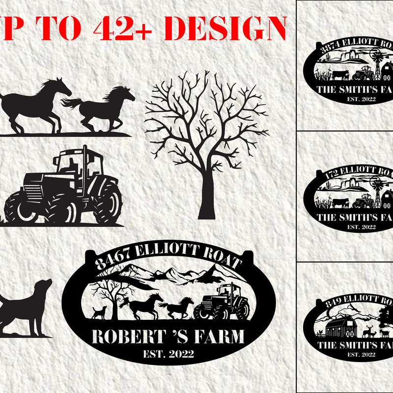 Metal Farm Signs - Etsy