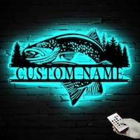 Fishing Lodge Sign, Lakehouse Decor, Vintage Signs, Gift for Him, Gift ...