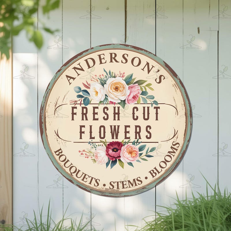 Flower Shop Signs - Etsy