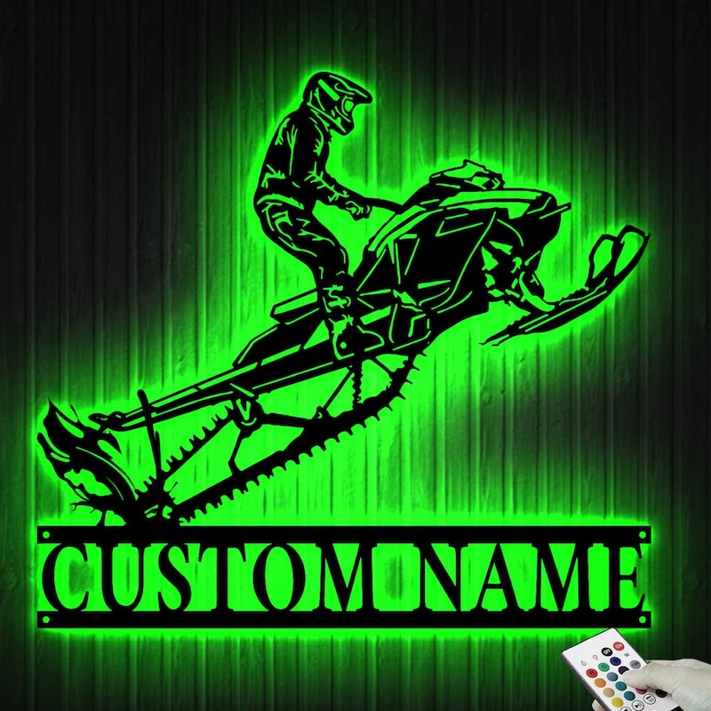 Snowmobile Wall Art - Etsy