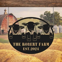 Metal Show Sheep, Hampshire Lamb Custom Sheep Sign - Etsy