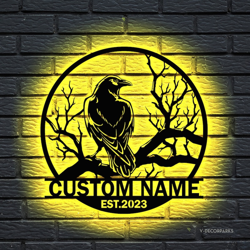 Crow Sign - Etsy