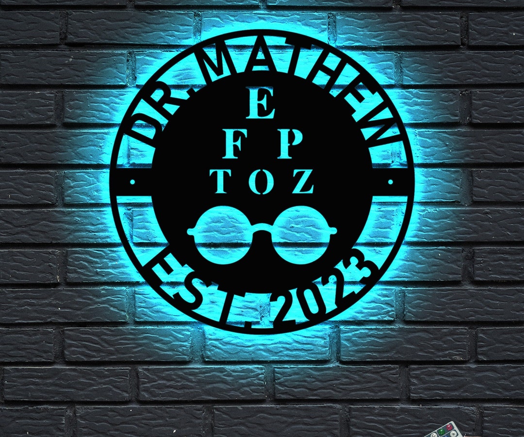 Personalized Optometrist Sign, Optometrist Sign, Optometrist Gift ...