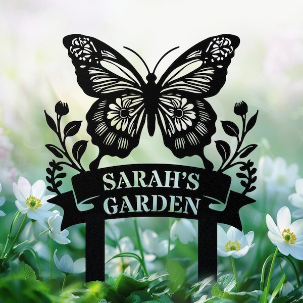 Butterfly Garden - Etsy