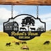 Personalized Metal Farm Sign, Custom Every Farm Sign, Large Farm Sign ...