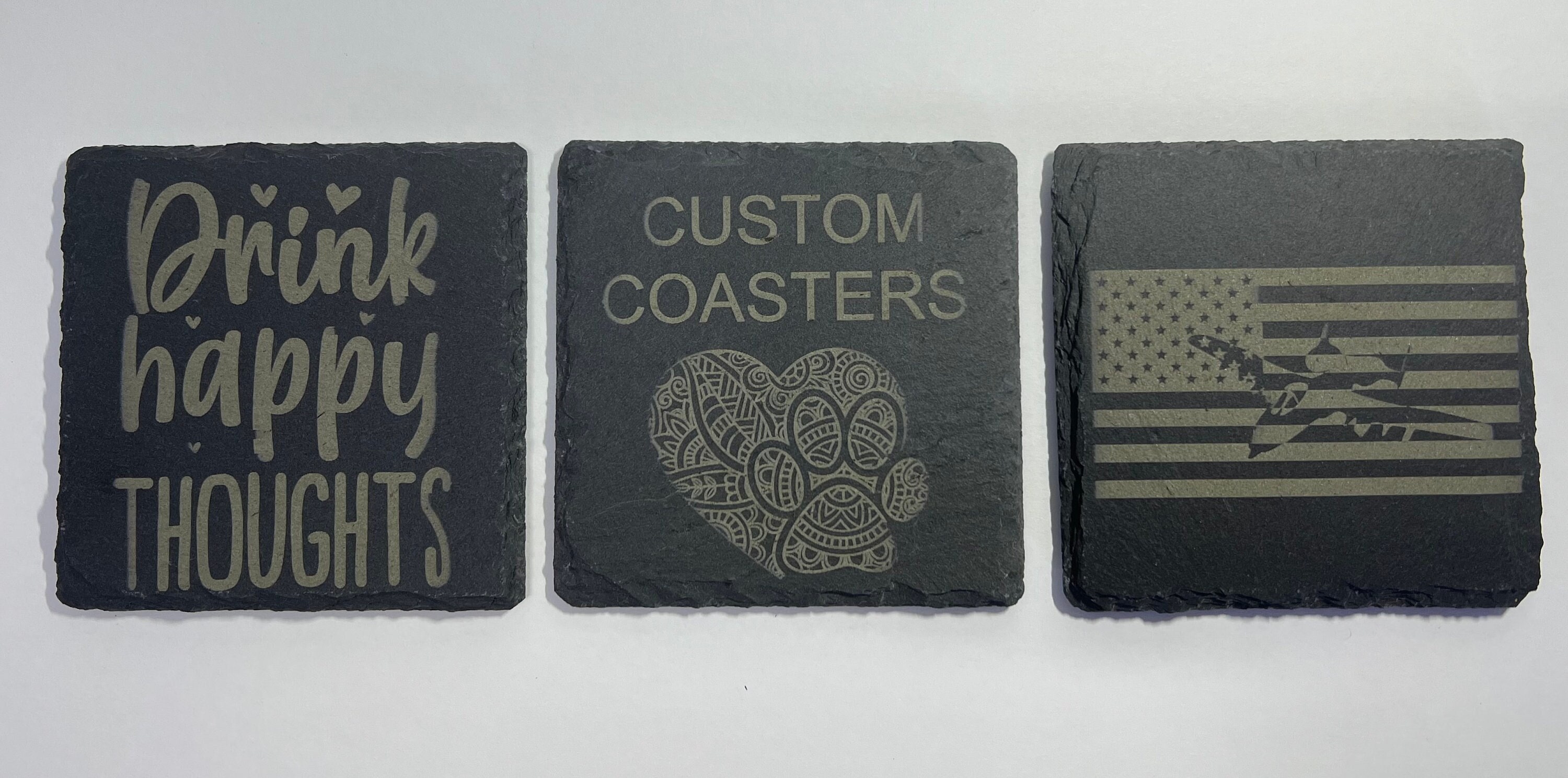 Custom Stone Coasters - Etsy