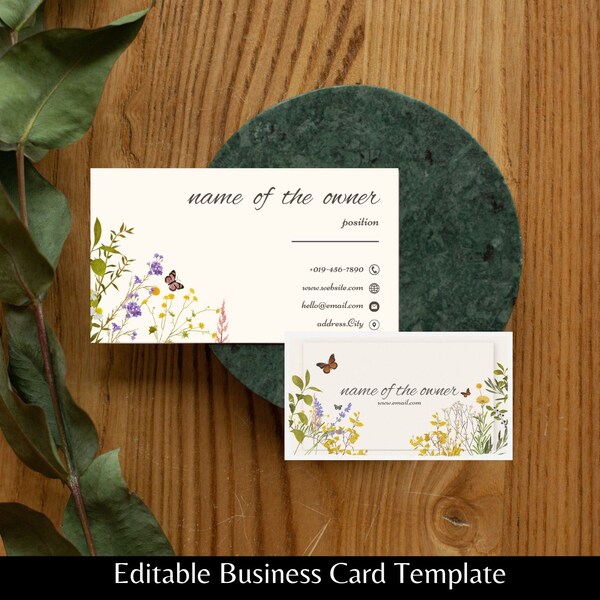 Artistic Business Cards - Etsy