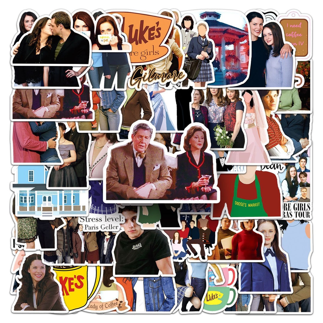50 Gilmore Girls Stickers/vinyl Sticker/waterproof Sticker/phone ...