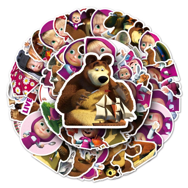 Masha and the Bear - Etsy