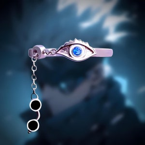 Gojo Satoru Eye Ring, Jjk Ring, Satoru Gojo Inspired Ring,gojo Cosplay ...