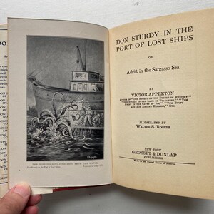 1926 Don Sturdy in the Port of Lost Ships by Victor Appleton - 1st ...