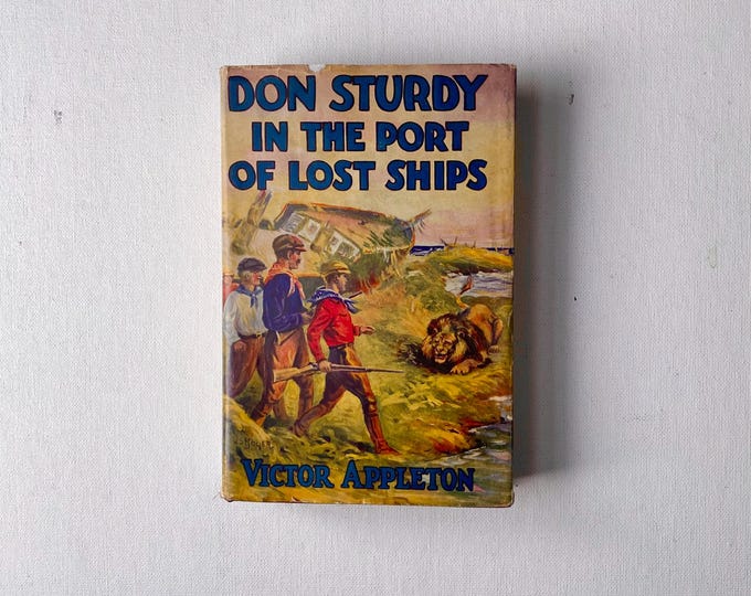 1926 Don Sturdy in the Port of Lost Ships by Victor Appleton - 1st ...