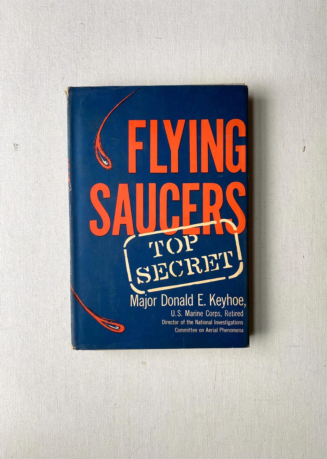 Flying Saucers Top Secret - 1960 Hardcover Book Club Edition - Etsy