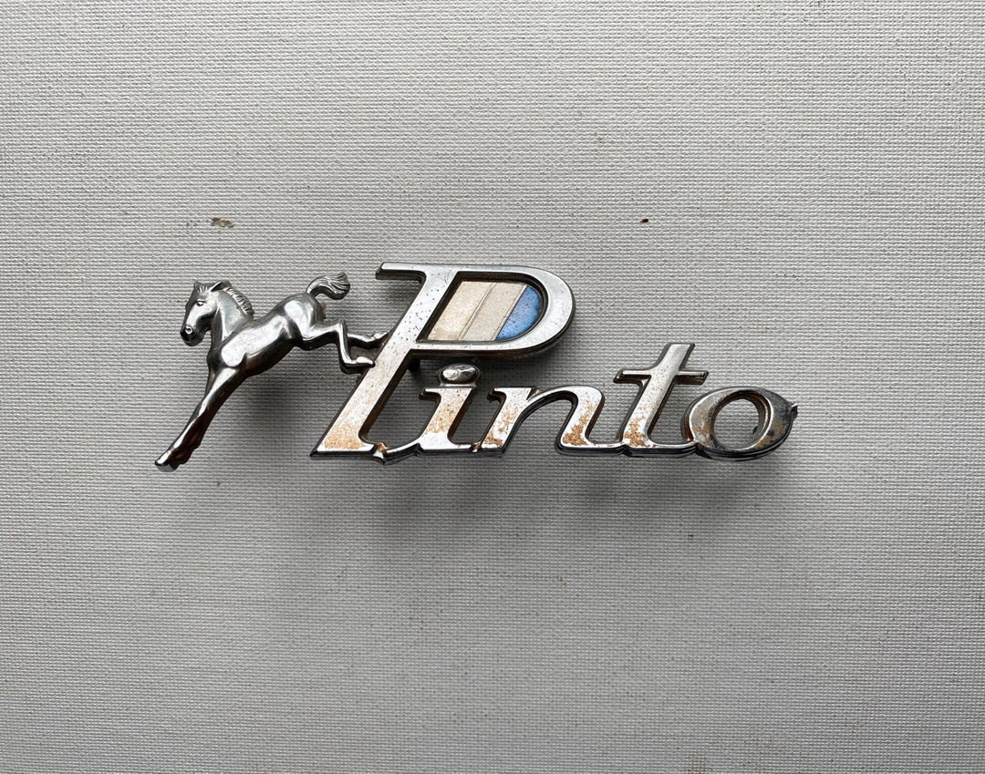 Vintage Ford PINTO EMBLEM Missing Tail - Etsy