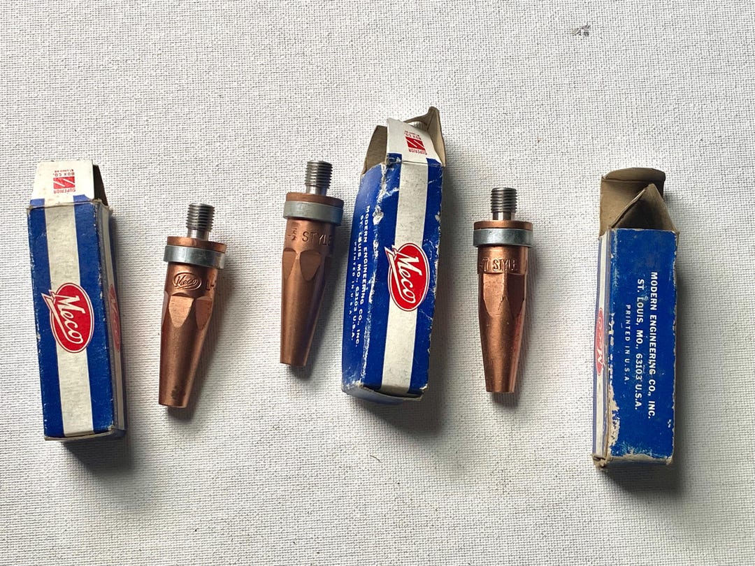 Vintage - New Open Boxes - MECO Welding and Cutting Oxy-acetylene ...