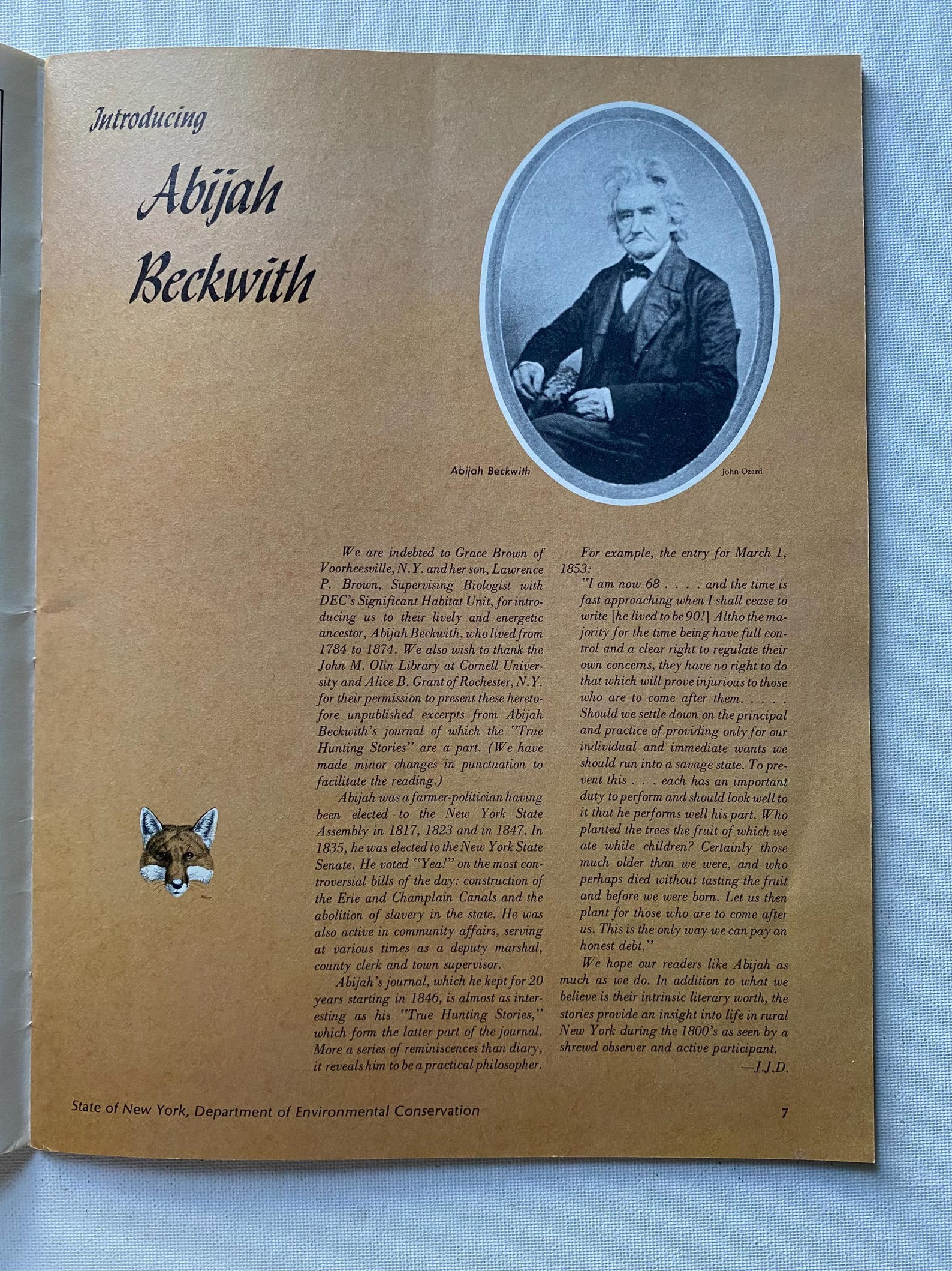 November December 1981 Issue of New York State THE CONSERVATIONIST ...