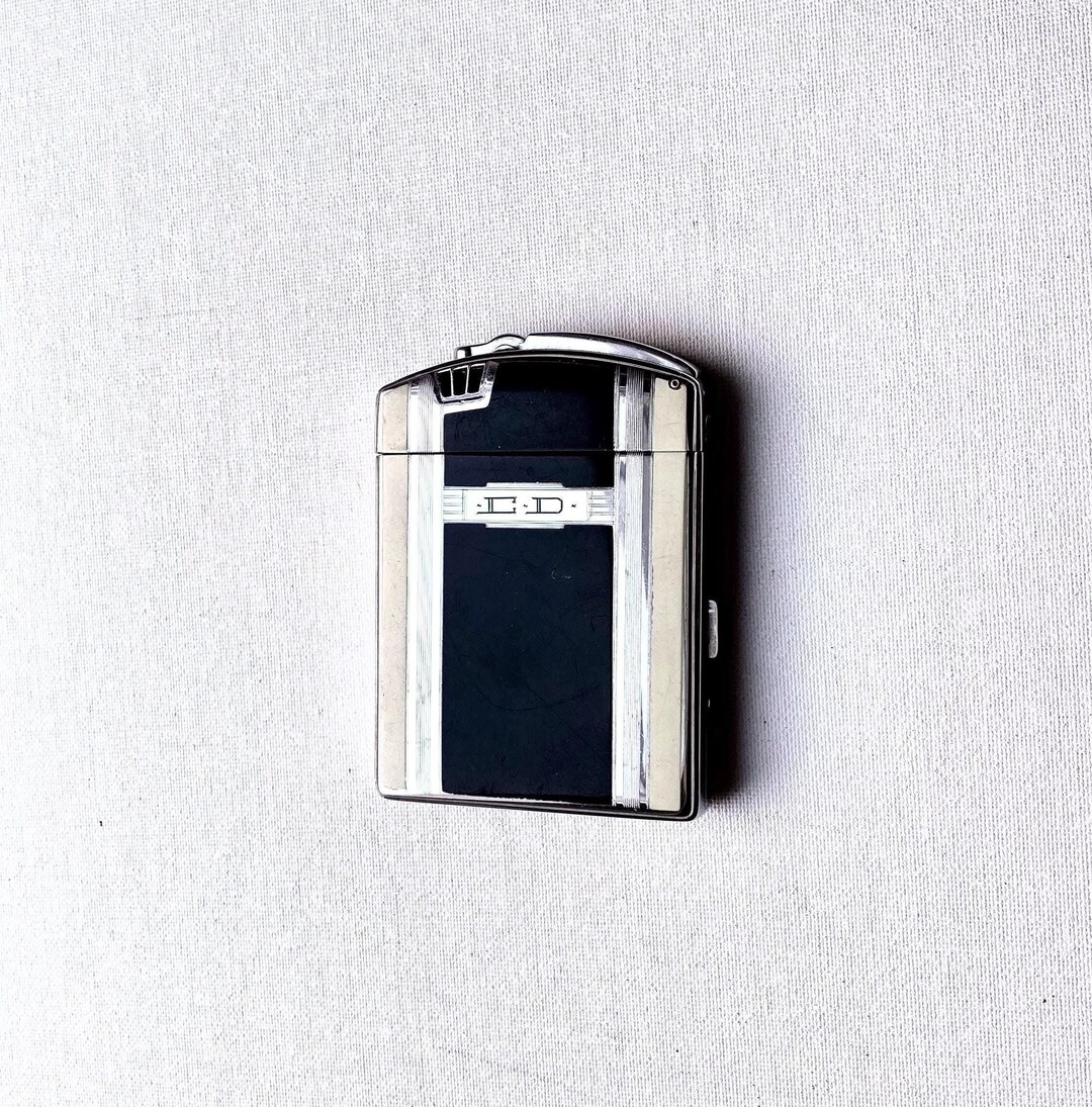Beautiful Ronson Art Deco Cigarette Lighter and Case Combination ...