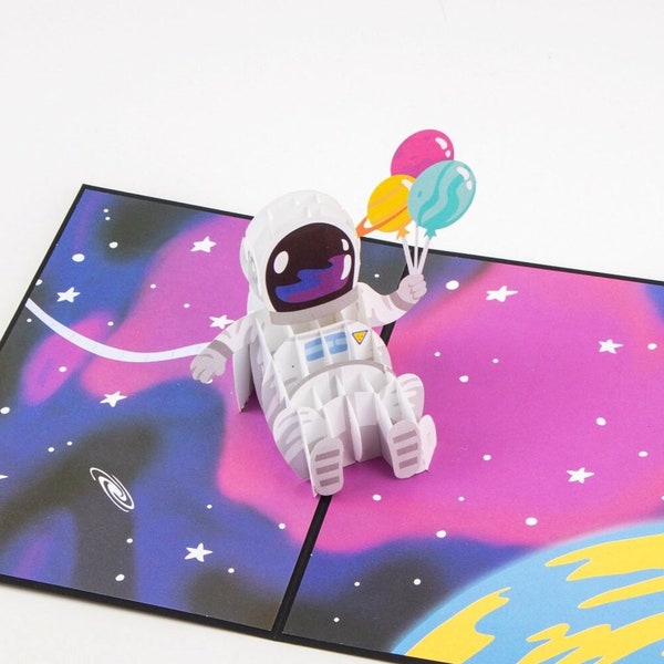 Astronaut Card - Etsy