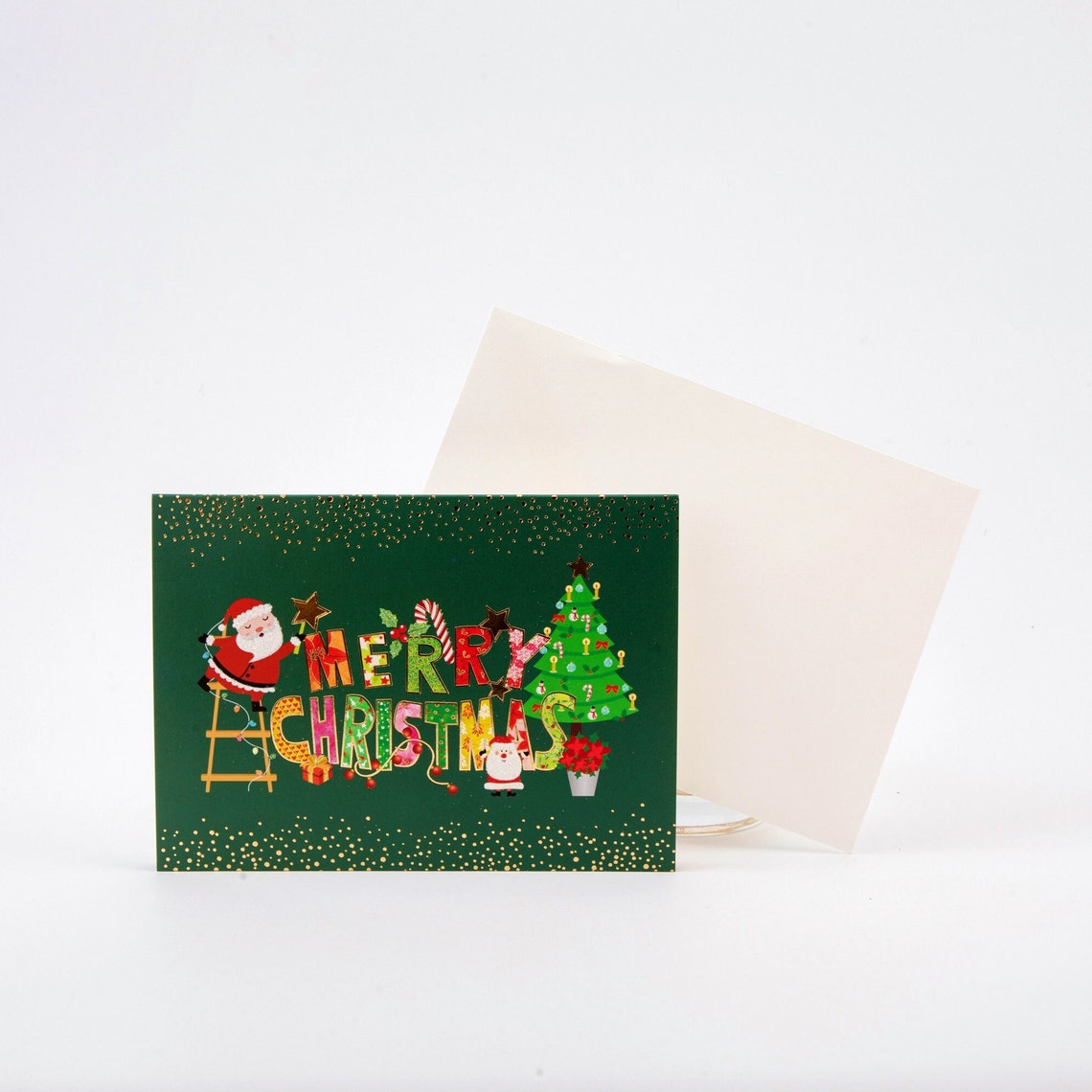 Santa Just Dropped off Some Goodies - Merry Christmas Pop up Greeting ...