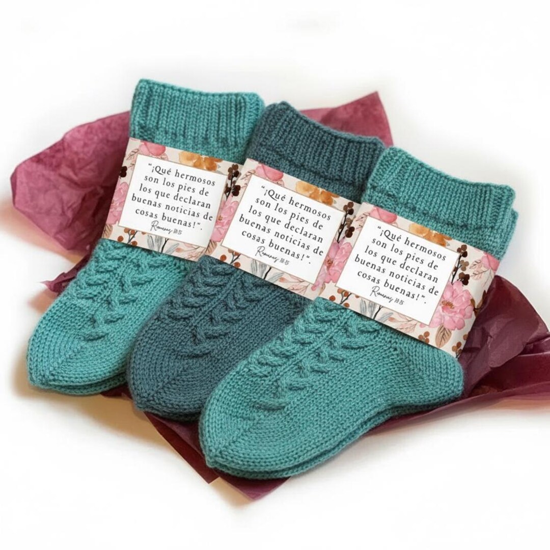 Jw Sock Wraps Template. Spanish DIY Gifts. - Etsy