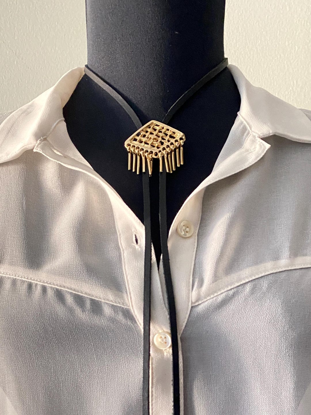 Rustic Bolo Tie, Boho Bolo Tie, Rock Bolo Tie, Festival Bolo Tie ...