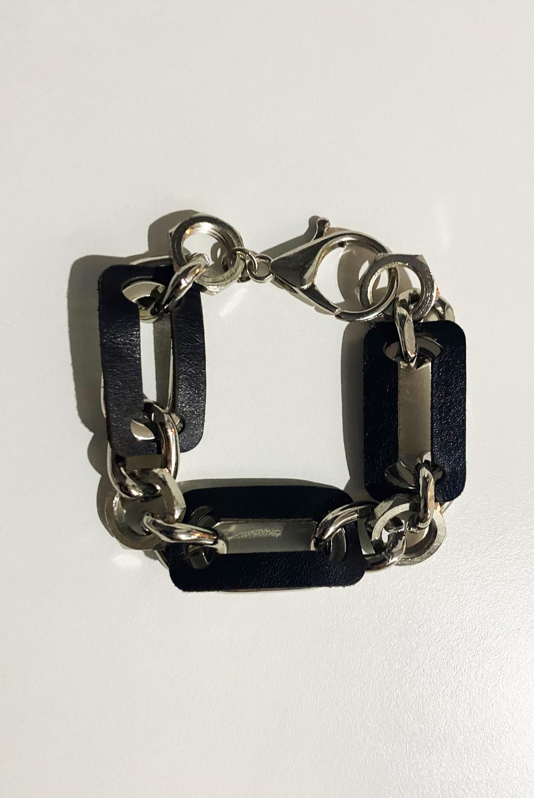 Razor Balde Bracelet, Razor Blade Cuff, Rock Chic Bracelet, Punk Rock ...