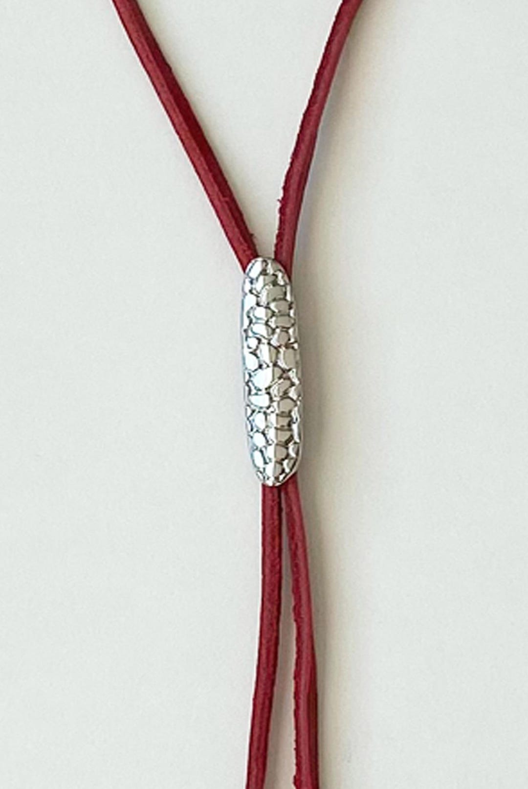 Can Yaman Bolo Tie, Boho Bolo Tie, Snake Necklace, Party Bolo Tie, Red ...